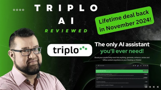 Triplo Ai Review: The Best Power of AI for Your Business